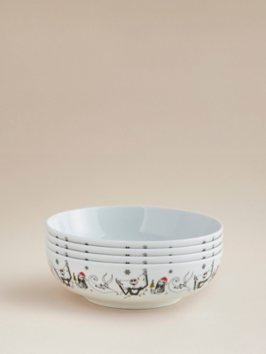 Nightmare Before Christmas Pasta Bowls - Set of 4 | George at ASDA
