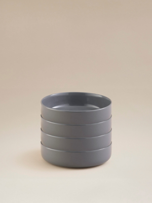 Simply Grey Pasta Bowl - Set of 4 | George at ASDA