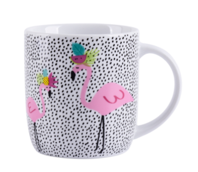 Flamingo Mugs Set of 2 | George at ASDA