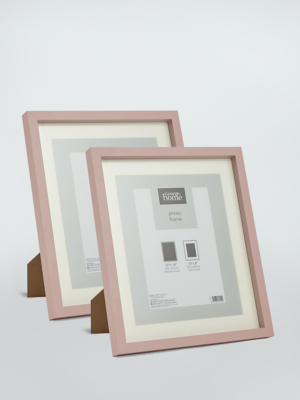 Black Boxed Photo Frame 10x8 Inch 2 Pack | George at ASDA