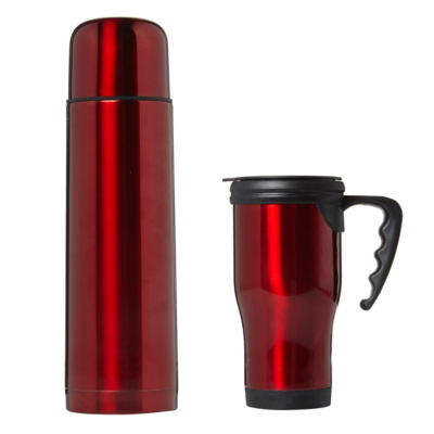 Flask and Travel Mug Set | Cups & Mugs | ASDA direct