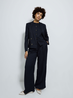 Navy Smart 3 Piece Suit | George at ASDA