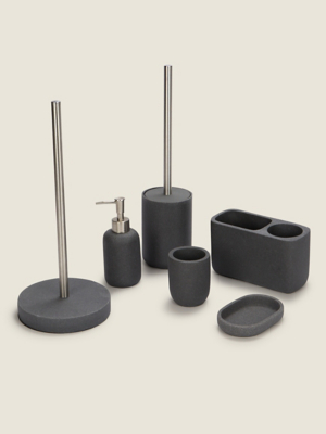 Charcoal Sandstone Bathroom Collection | George at ASDA