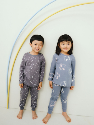 Dinosaur and Dove Long Sleeve Pyjamas Sets | George at ASDA