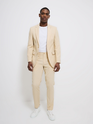 Beige 2 Piece Suit | George at ASDA