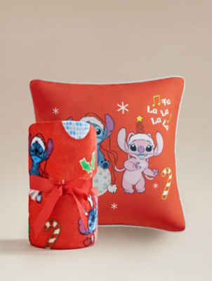 Disney Lilo & Stitch Christmas Soft Furnishing Range | George at ASDA