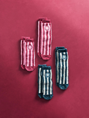 Wicked Striped Matching Cosy Socks 2 Pack | George at ASDA